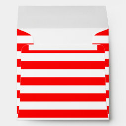 White Striped Envelope | Zazzle