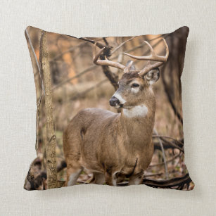 Deer Decorative & Throw Pillows | Zazzle