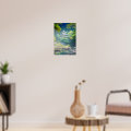 White Temple in The Forest Poster | Zazzle