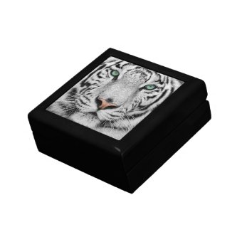White Tiger Jewelry Box | Zazzle