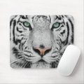 White Tiger Mouse Pad | Zazzle