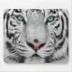 White Tiger Mouse Pad | Zazzle