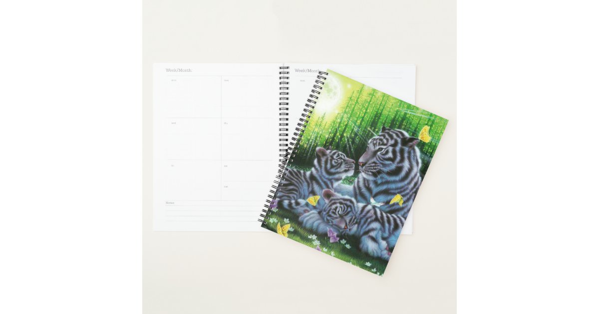 White Tiger Planner | Zazzle