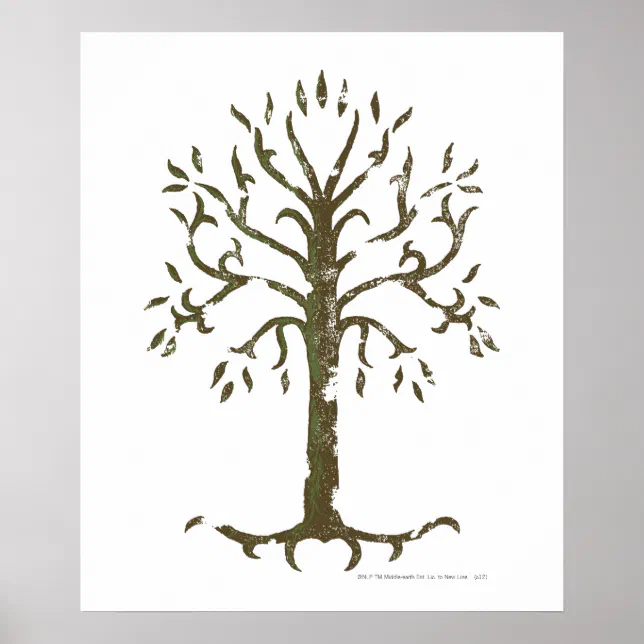 White Tree of Gondor Poster | Zazzle