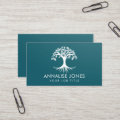 White Tree of life Business Card | Zazzle