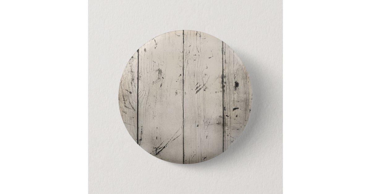 WHITE-WASHED WOOD TEXTURED GRAIN BACKGROUNDS WALLP BUTTON | Zazzle