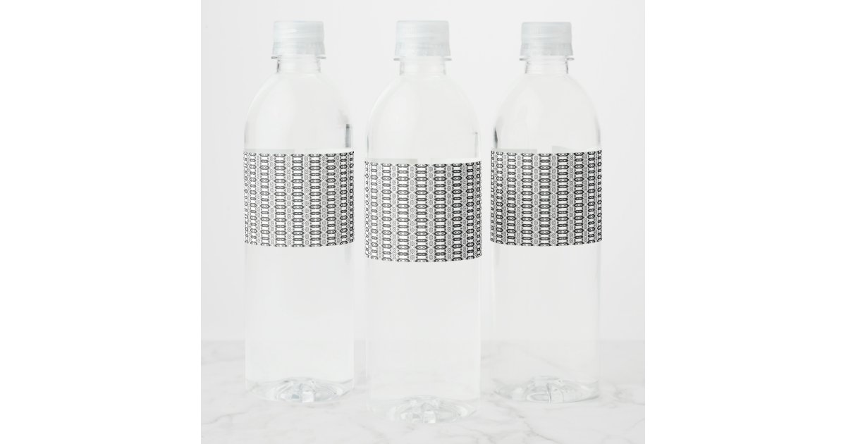 white water bottle label | Zazzle