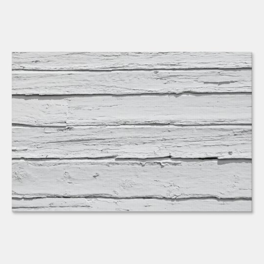 White Weathered Wood Sign | Zazzle.com