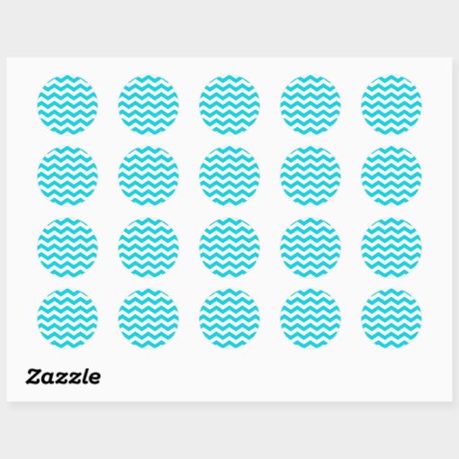 White Zig Zag Sticker | Zazzle