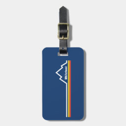 Whiteface Mountain Luggage Tag | Zazzle