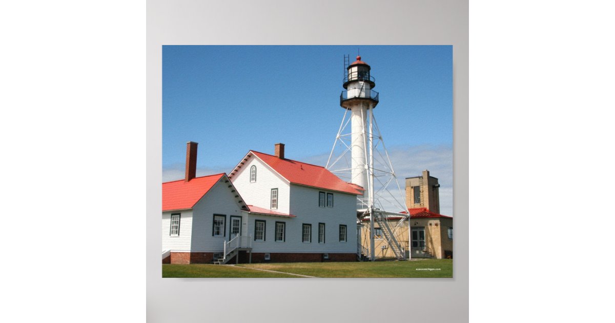 Whitefish Point Lighthouse Poster | Zazzle