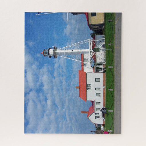 Whitefish Point Lighthouse puzzle | Zazzle