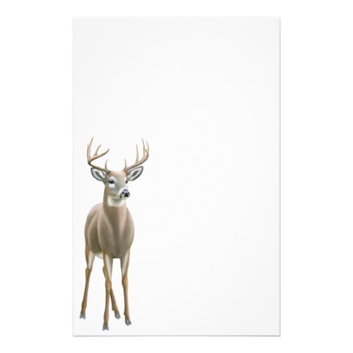 Deer Stationery, Custom Deer Stationary