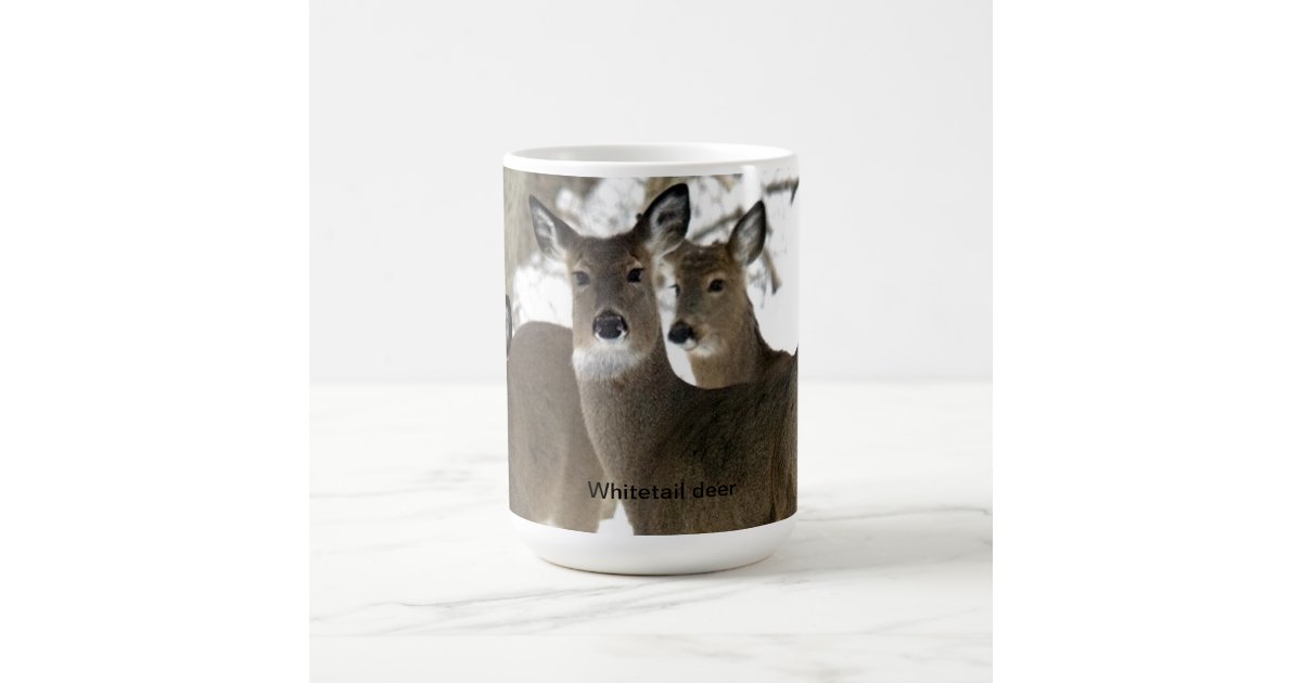 Whitetail Deer Coffee Mug | Zazzle
