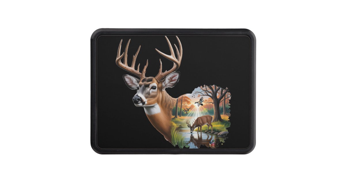 Whitetail Deer Hunting Hitch Cover, Duck Hunting Cover | Zazzle