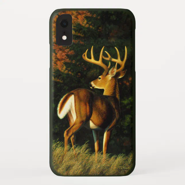 Whitetail Deer Trophy Buck Hunting Case-Mate iPhone Case | Zazzle