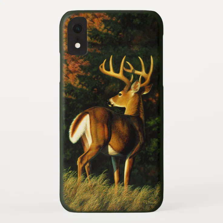 Whitetail Deer Trophy Buck Hunting Case-Mate iPhone Case | Zazzle