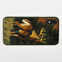 Whitetail Deer Trophy Buck Hunting Case-Mate iPhone Case | Zazzle