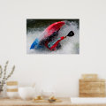 Whitewater Kayak Photo Poster | Zazzle