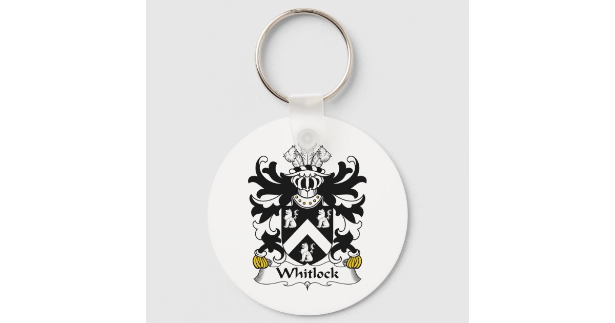 Whitlock Family Crest Keychain | Zazzle