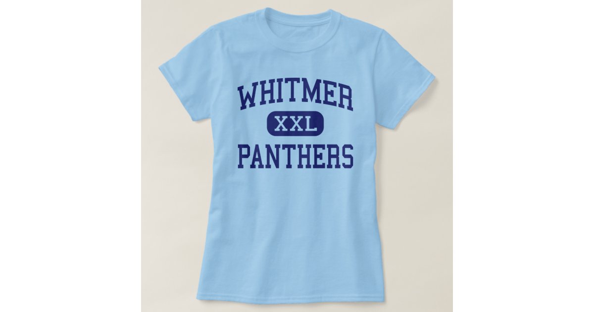 Whitmer - Panthers - High School - Toledo Ohio T-Shirt | Zazzle