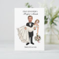 Who Has the Groom bridal shower scratch off Game Thank You Card | Zazzle