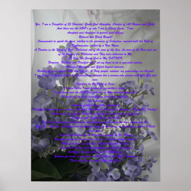 Who I am Poster | Zazzle