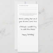 Who Wants to be a Billionaire Fake Check Birthday Card | Zazzle
