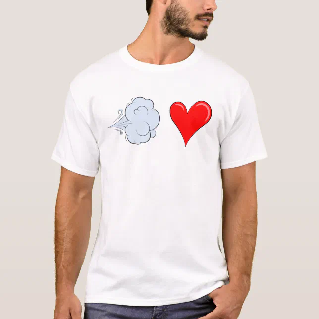Whooshing Love Tee | Zazzle