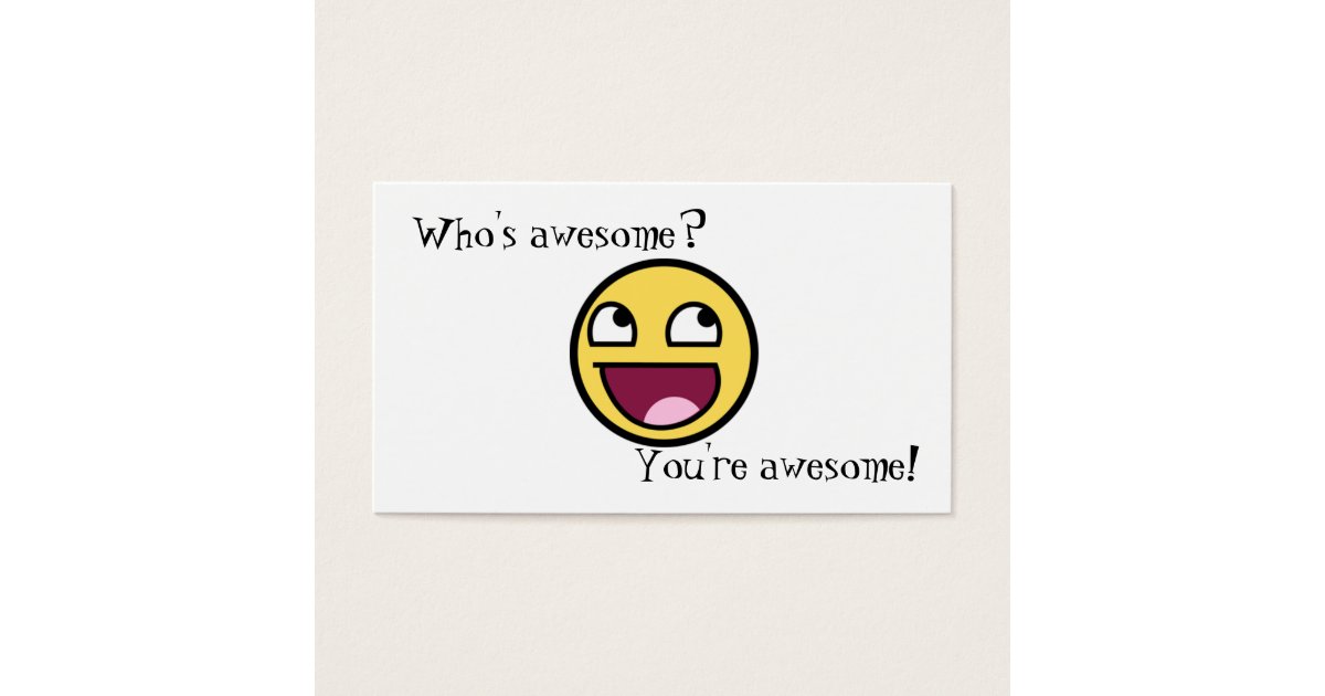 Who's Awesome? | Zazzle