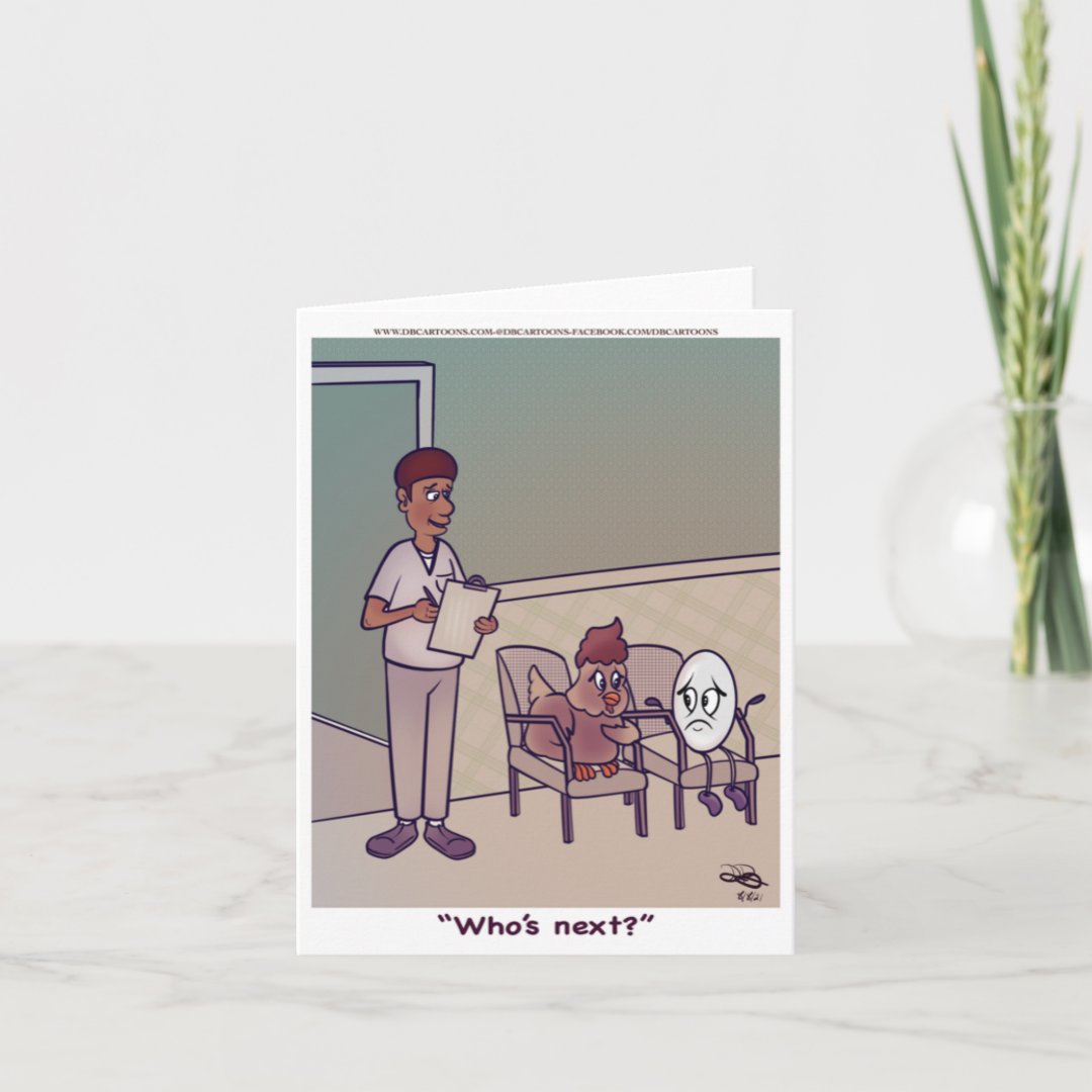 Who's Next Card | Zazzle