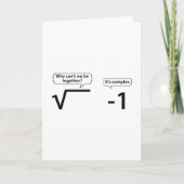 Why Can't We Be Together? It's Complex. Card | Zazzle