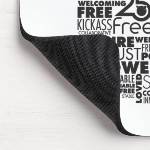 Why I Love FreeBSD 25th Anniversary Mouse Pad | Zazzle