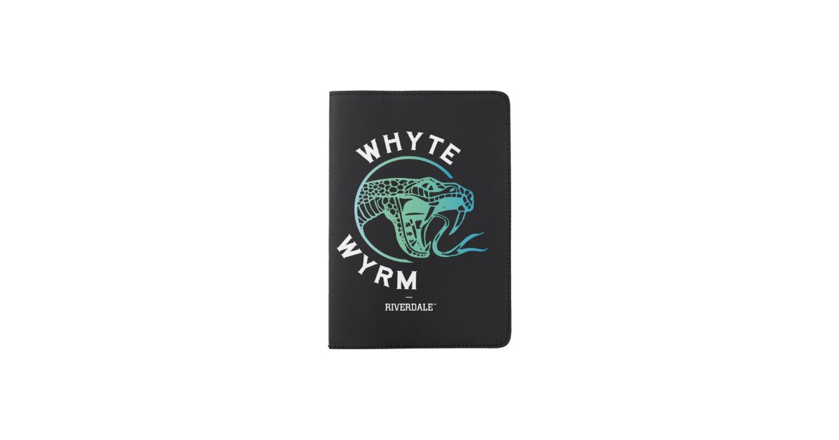 Whyte Wyrm Logo Passport Holder | Zazzle