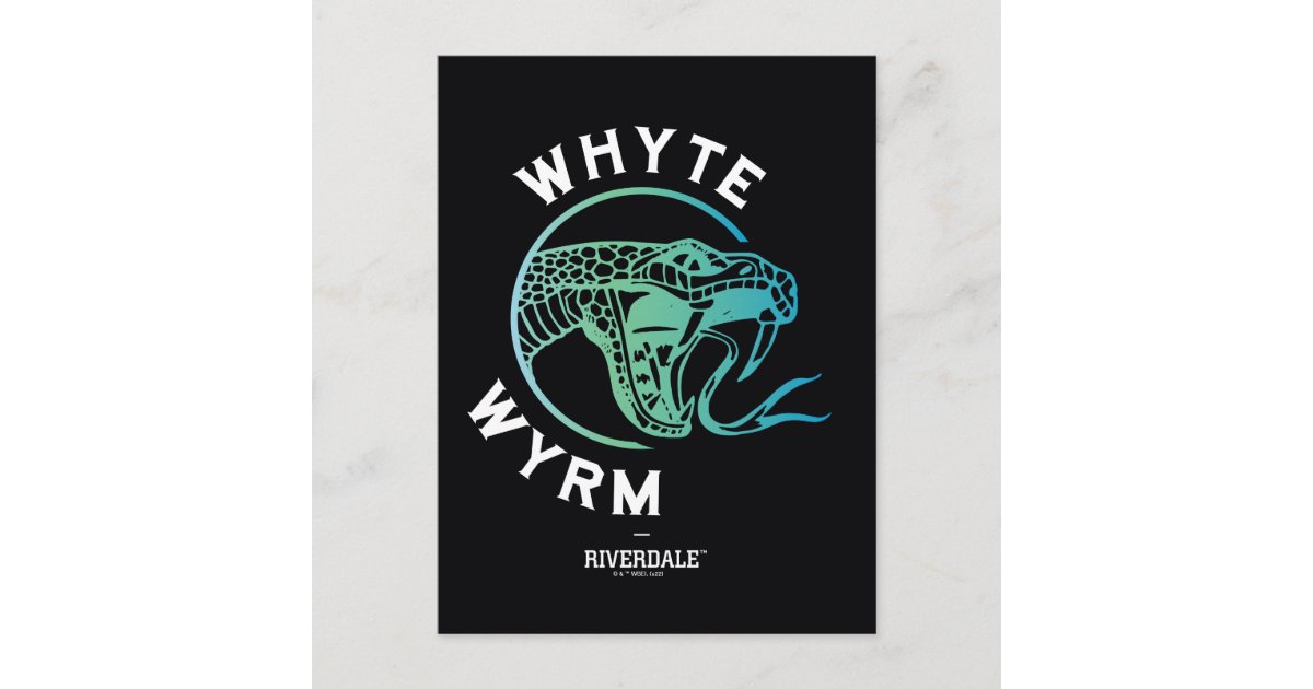 Whyte Wyrm Logo Postcard | Zazzle