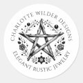 Wiccan Pagan Jewelry Product Classic Round Sticker | Zazzle