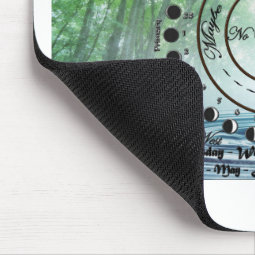 Wiccan Pagan Pendulum Chart Mouse Pad | Zazzle