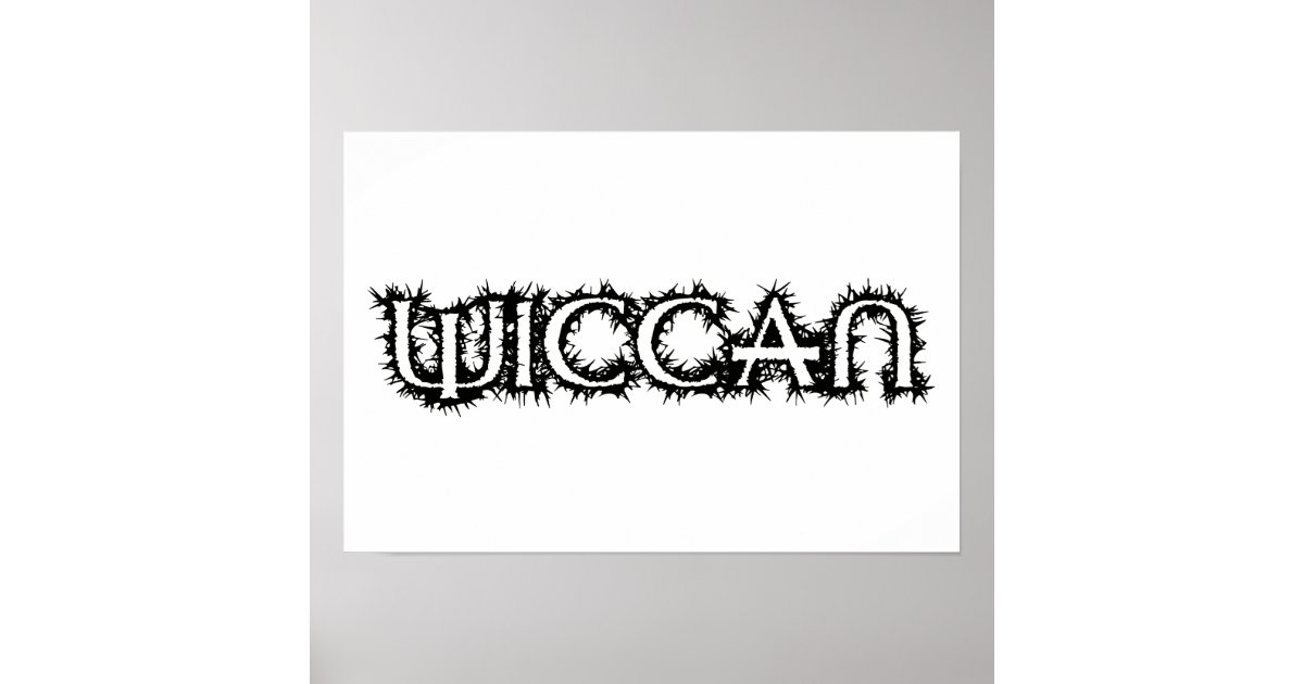 Wiccan Poster | Zazzle