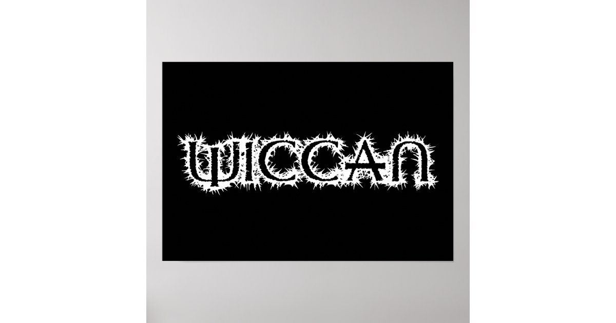 Wiccan Poster | Zazzle