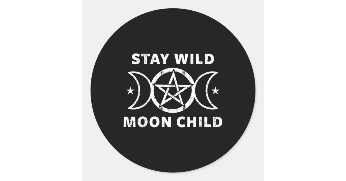 Wiccan Wicca Classic Round Sticker | Zazzle