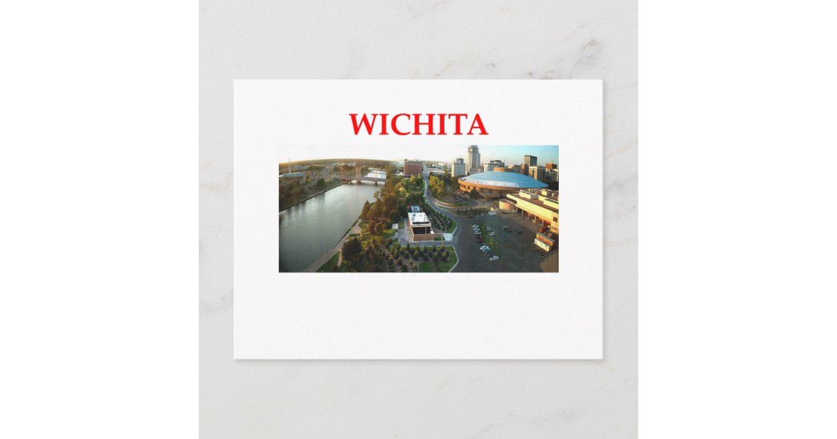 wichita postcard | Zazzle