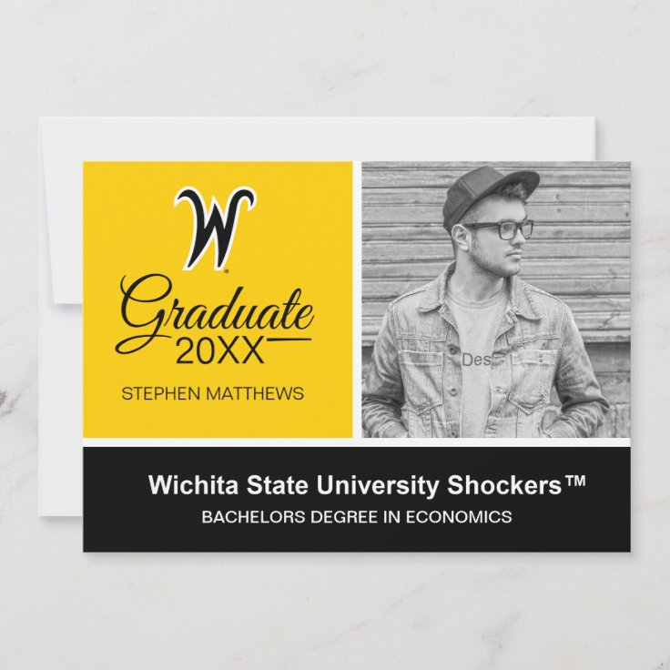 Wichita State University | Graduation Invitation | Zazzle