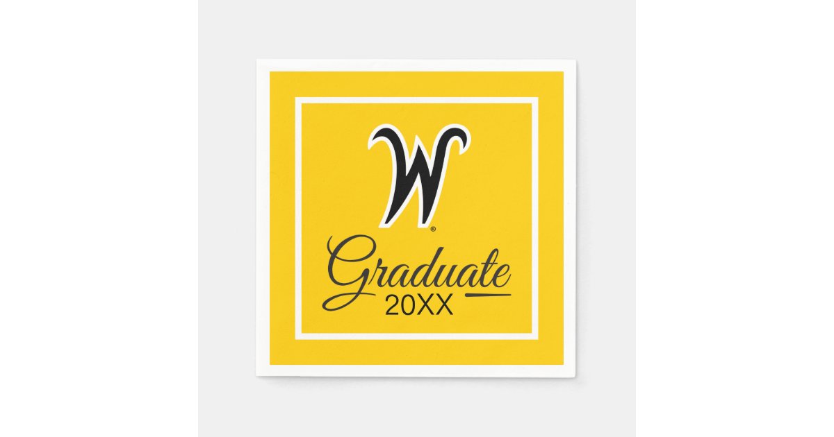 Wichita State University | Graduation Napkins | Zazzle
