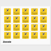 Wichita State University | Graduation Square Sticker | Zazzle