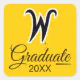 Wichita State University | Graduation Square Sticker | Zazzle