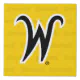 Wichita State University Logo Watermark Faux Canvas Print | Zazzle