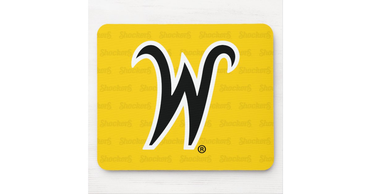 Wichita State University Logo Watermark Mouse Pad | Zazzle