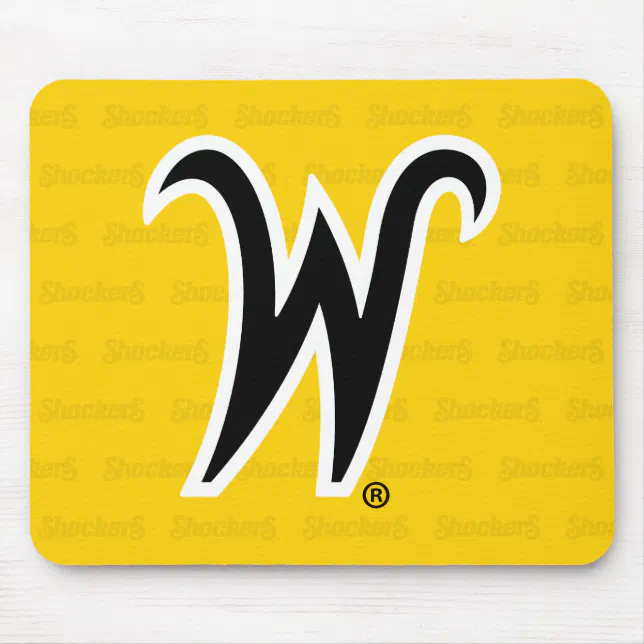 Wichita State University Logo Watermark Mouse Pad | Zazzle
