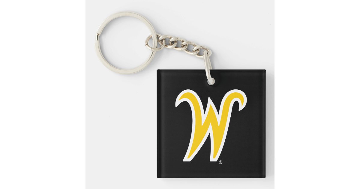 Wichita State University W Keychain | Zazzle