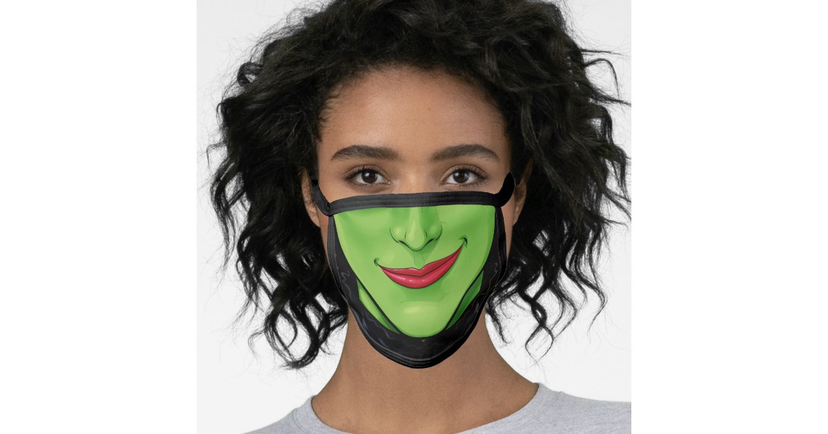 Wicked Elphaba Face Mask | Zazzle